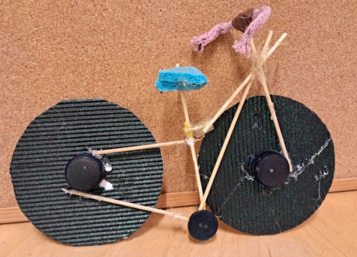 Modele roweru zaprojektowane przez czwartoklasistów - ZSP 8 w Gliwicach